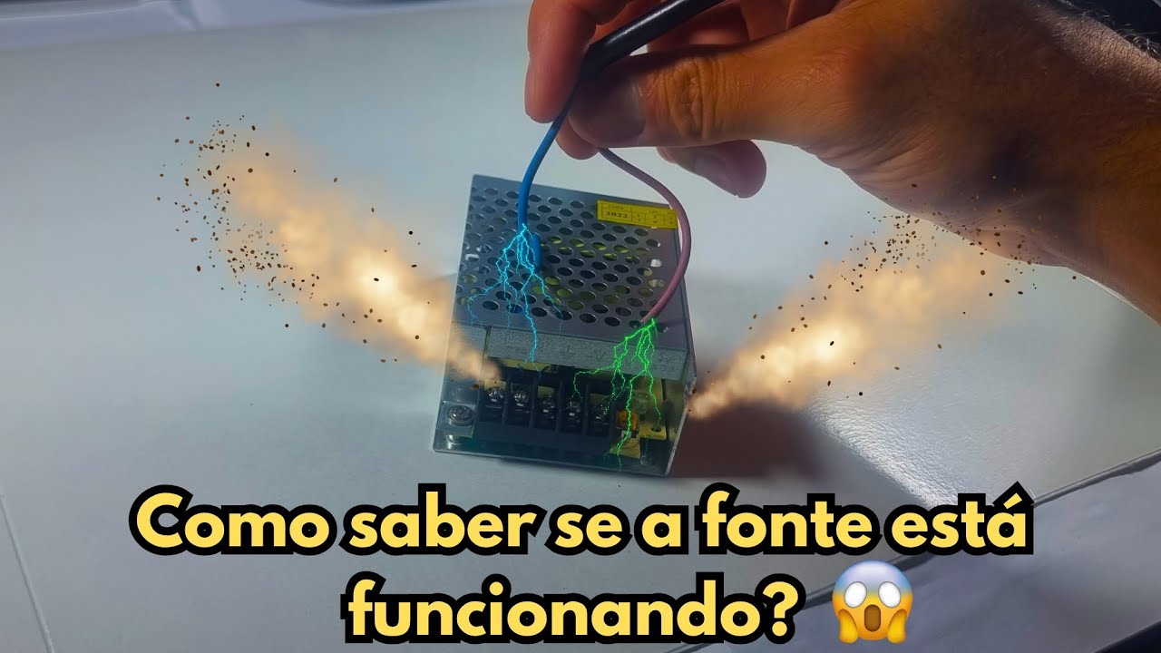 Como Testar Fonte Colmeia 12V 5A de Forma Simples e Rápida - YouTube