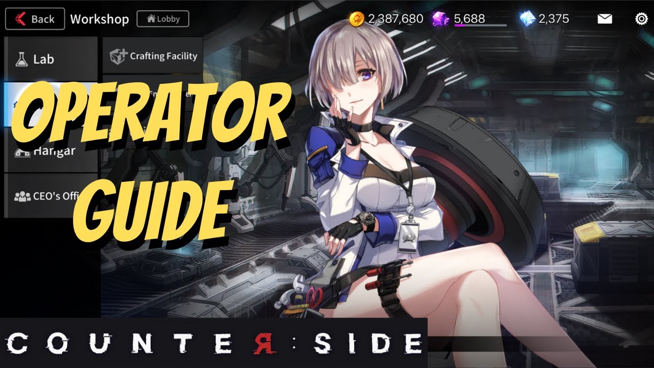 [Counter:Side SEA] Operator Guide | Coming Soon - YouTube