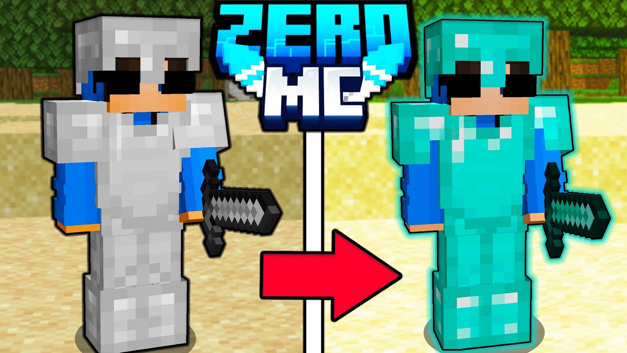 I Went from Iron to Diamond in ONE DAY! (Zero MC Lifesteal) - YouTube