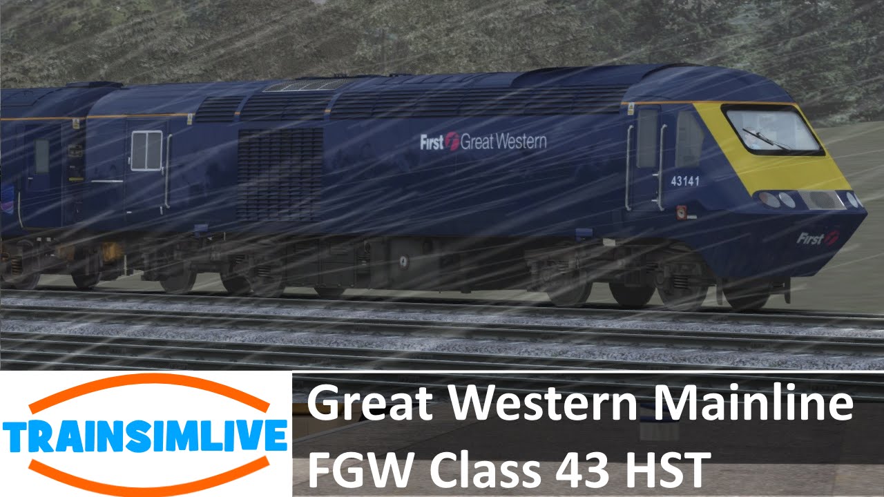 Train Simulator 2015 - Great Western Mainline, Class 43 HST FGW - YouTube