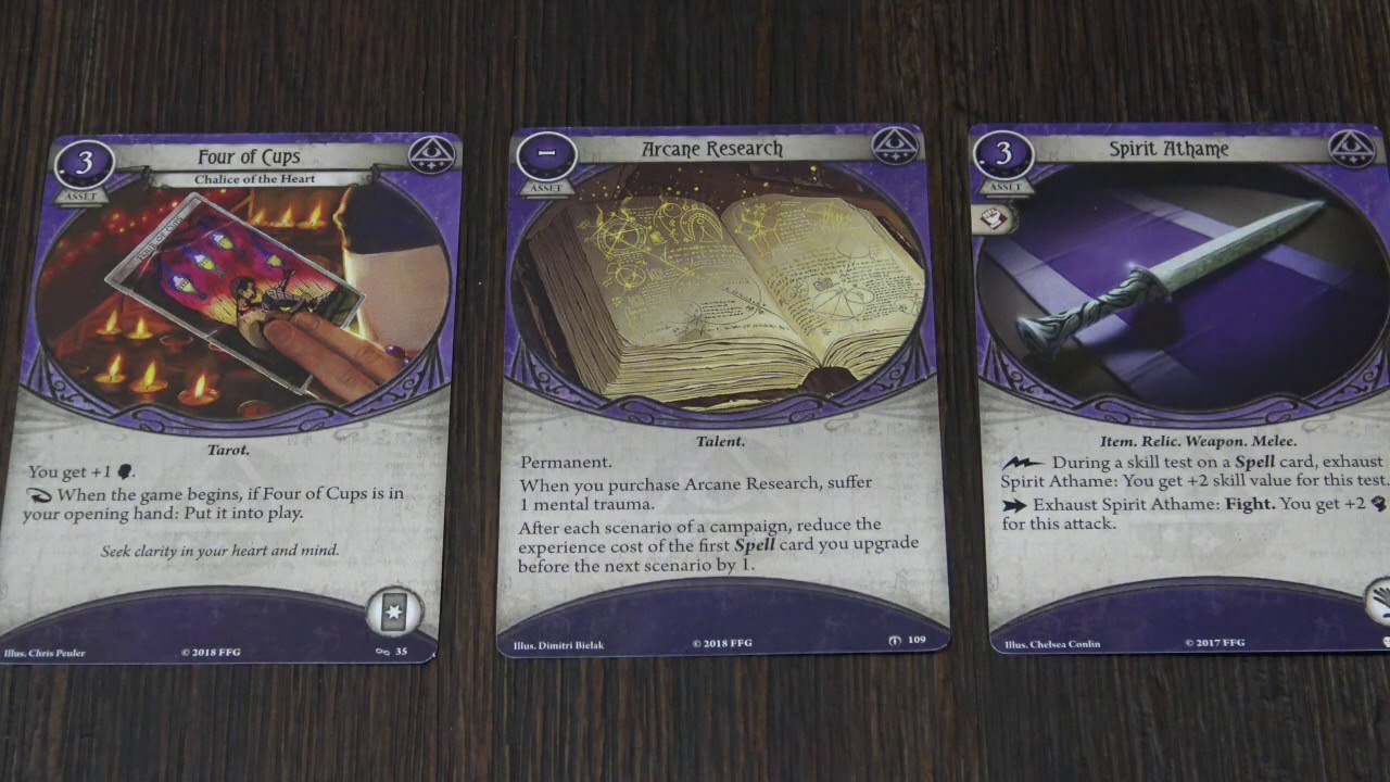 Arkham Horror LCG Mystic Father Mateo Deckbuilding Strategy - YouTube