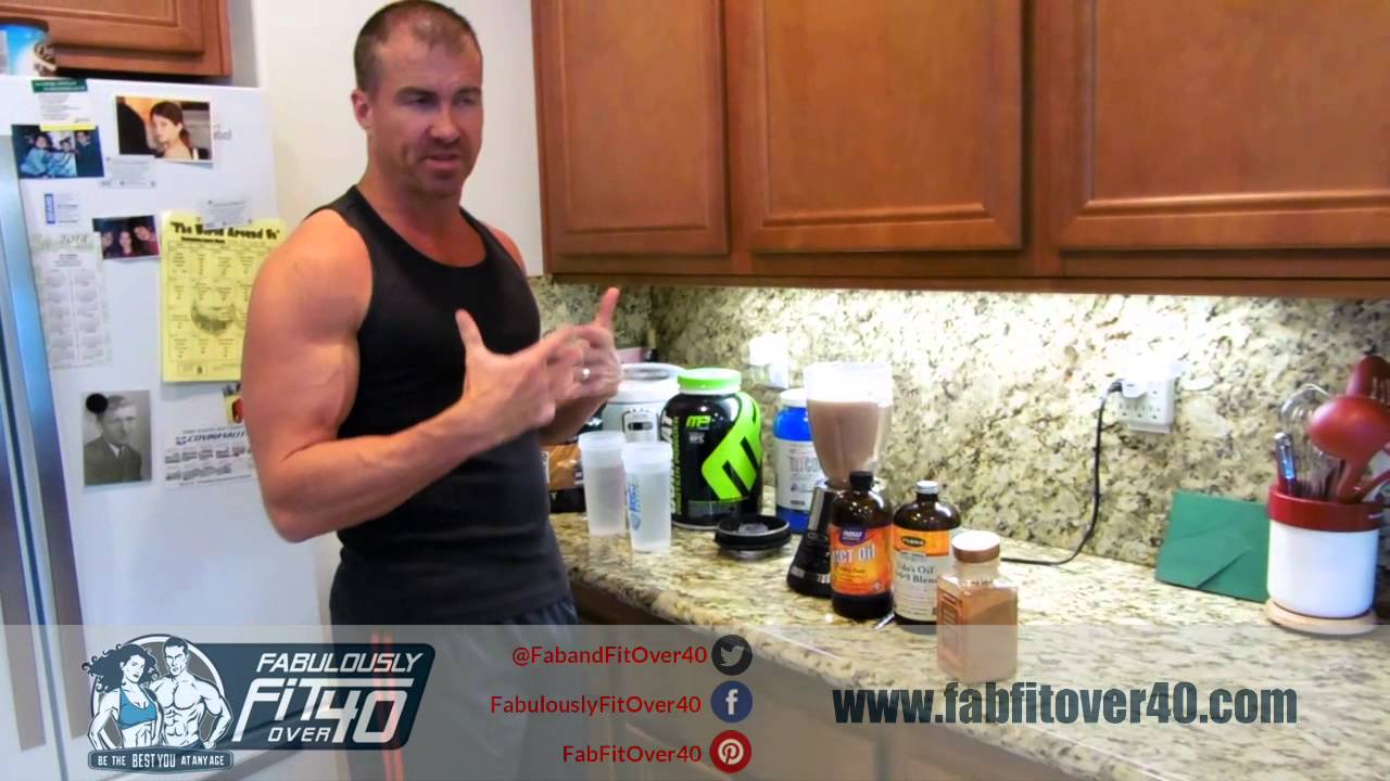 Fab Fit Over 40 Offering Our Protein Shake Recipe - YouTube