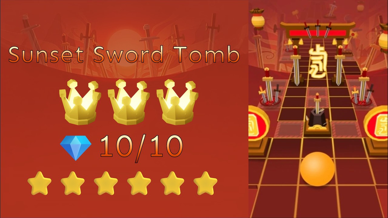 ROLLING SKY - SUNSET SWORD TOMB [LEVEL 164] ★★★★★★ - YouTube