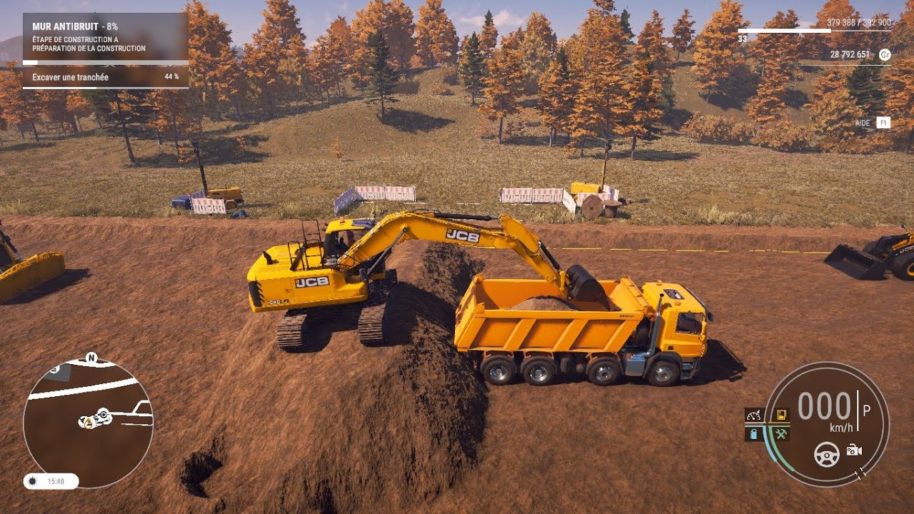 Construction simulator 22 PC - YouTube