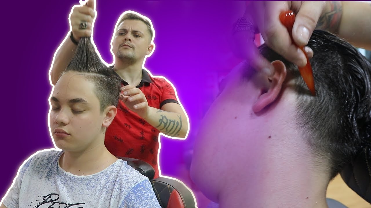 BARBER ASMR THERAPY | SLEEP WELL WITH ASMR MASSAGE (asmr head massage ...