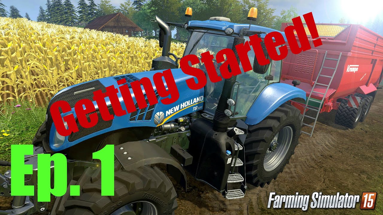 Farming Simulator Ep. 1 Getting Started! - YouTube