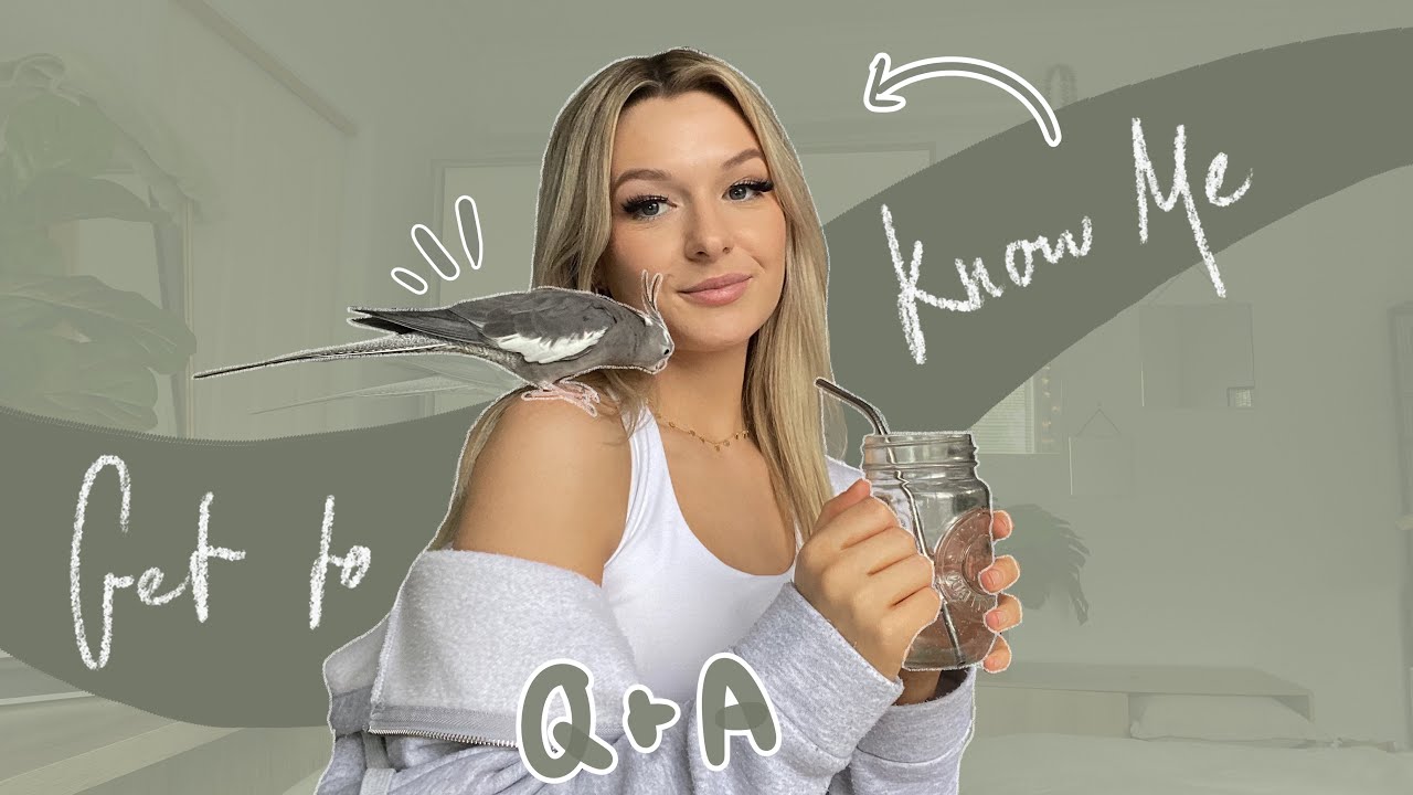 get to know me | Q&A - YouTube