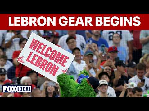 Philadelphia stores rush to sell LeBron James gear as fans celebrate