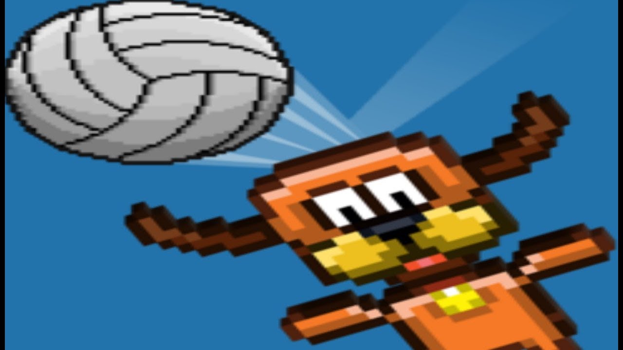 PIXEL VOLLEYBALL (flash game) - YouTube