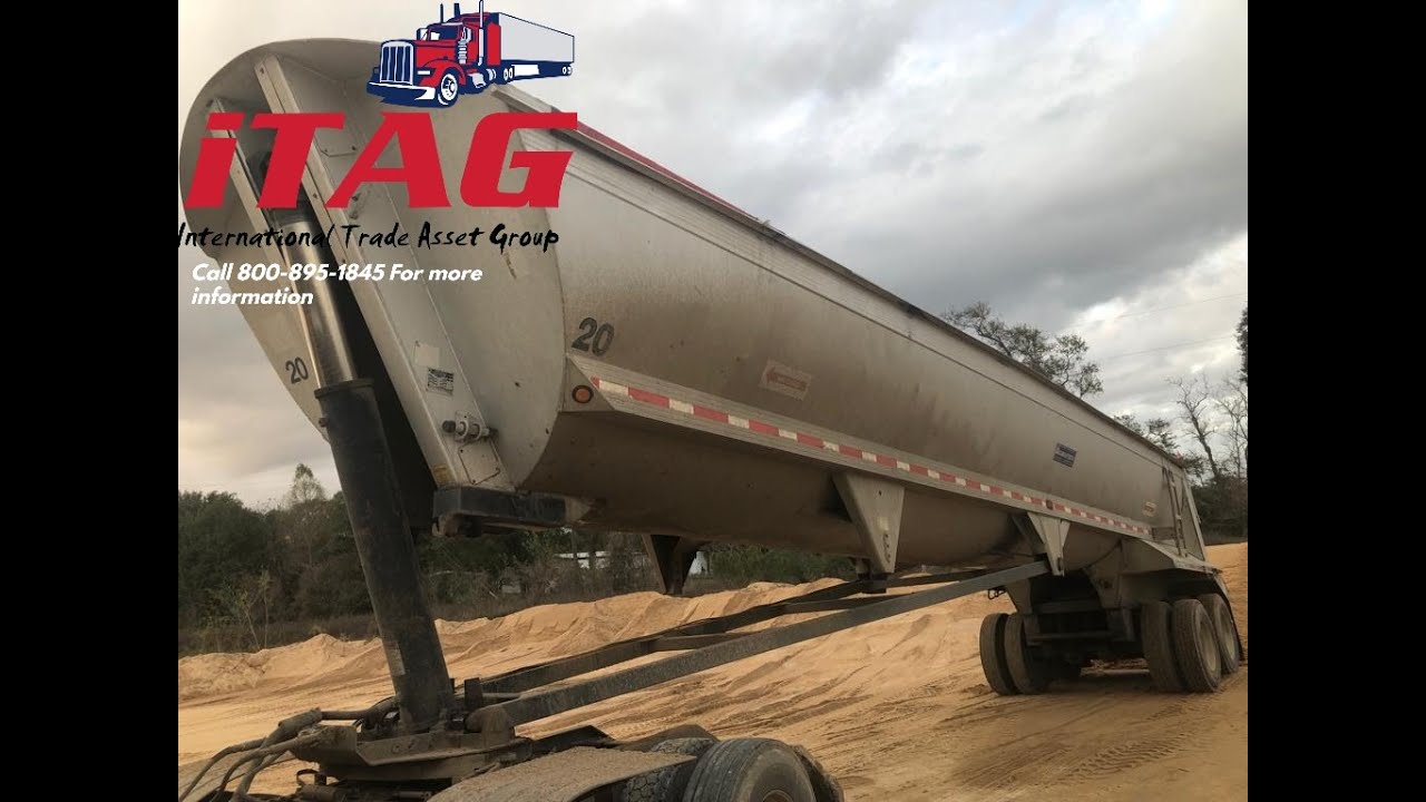 1998 Alumatech 39X102 End Dump Trailer For Sale - YouTube