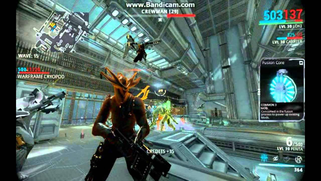 Warframe LoKi+Phase Specter Xini - YouTube