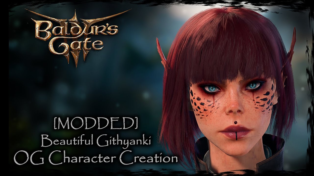 BALDUR'S GATE 3 || Beautiful Githyanki[Original Character #99] - Female ...