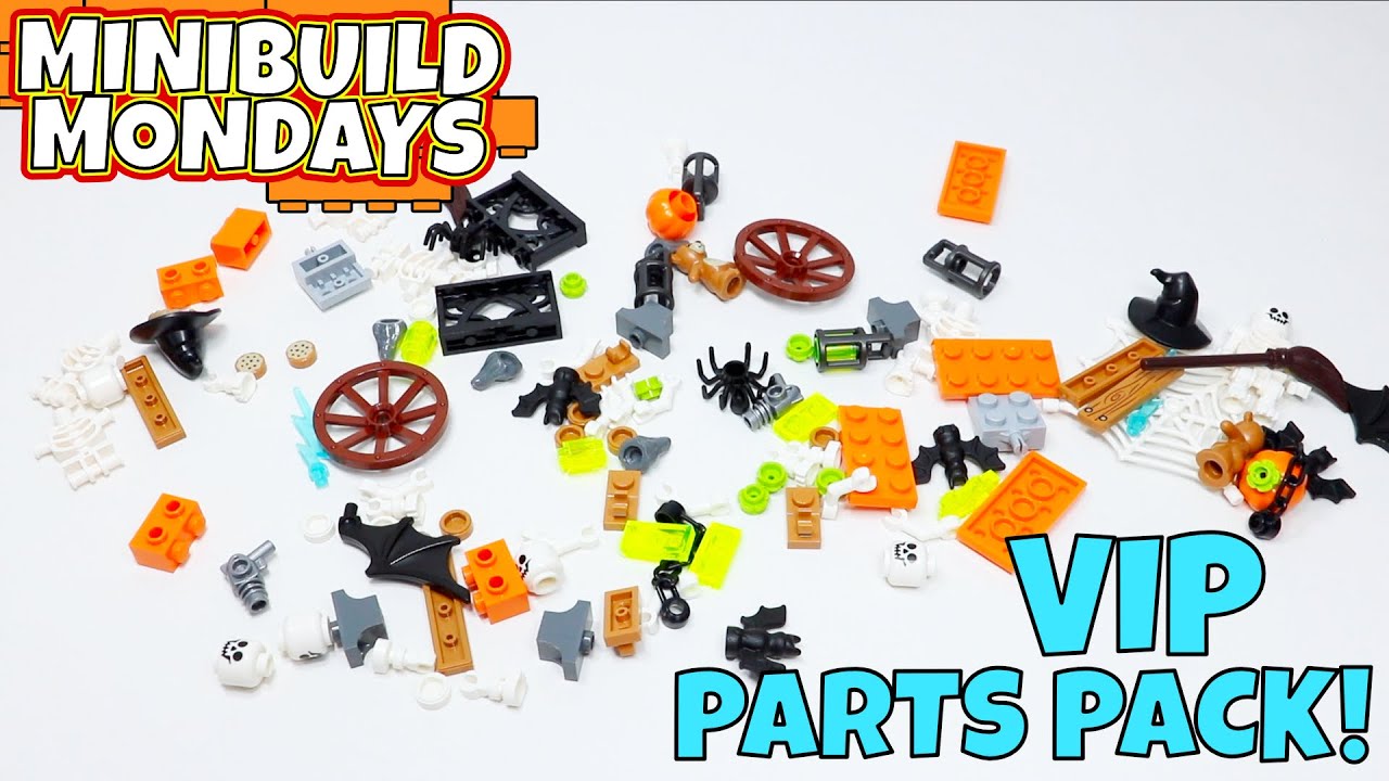 LEGO VIP Halloween Spooky Parts Pack 🎃 Minibuild Monday Episode #34 ...
