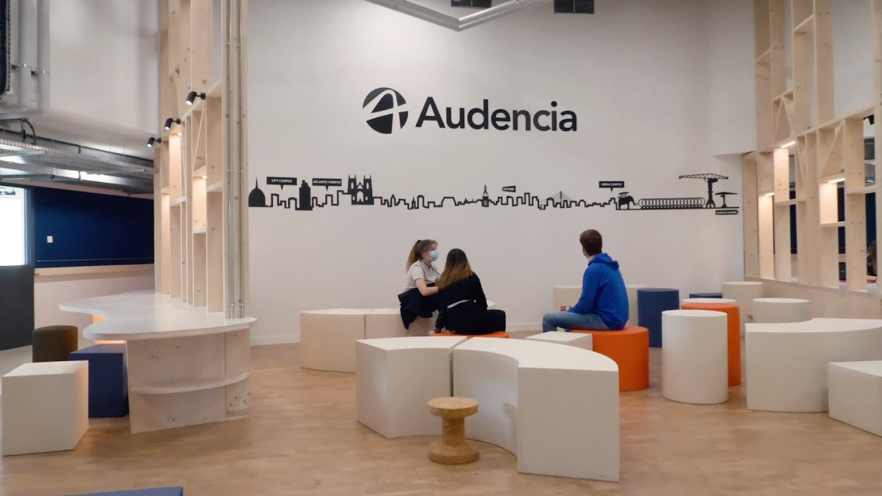 Audencia - Visite virtuelle - Atlantic Campus - YouTube