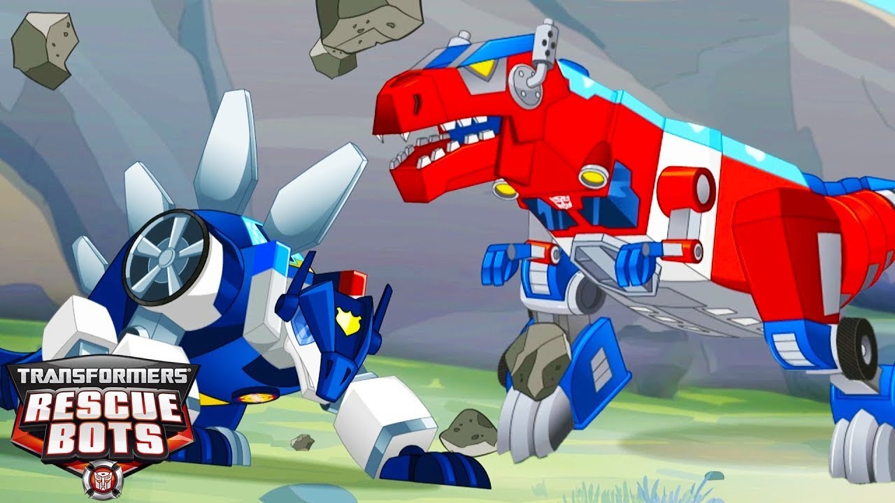Transformers: Rescue Bots | DinoBots! | Animacion | Dibujos Animados de ...