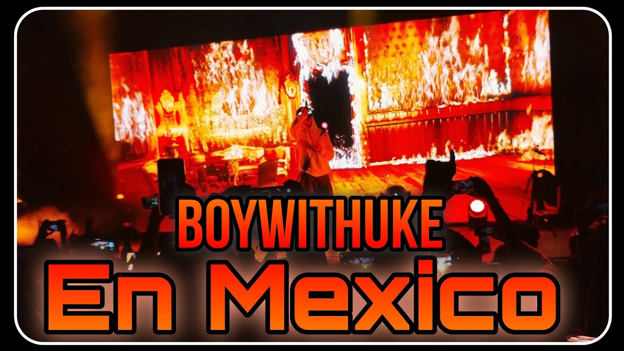 Entrada de Boywithuke al concierto en México - Lucid & Camouflage - YouTube