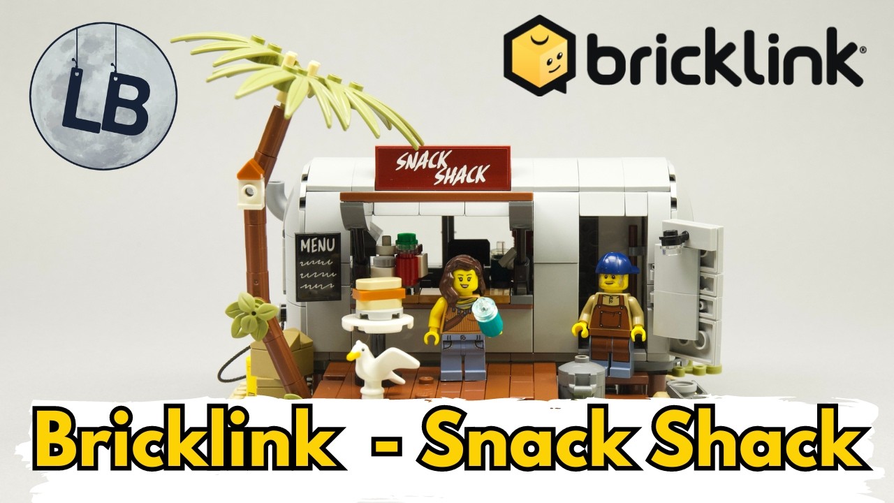 LEGO 910030 - Bricklink - Snack Shack - Speed Build + bloopers - YouTube
