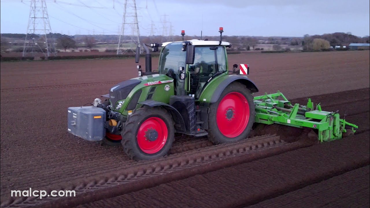 4k Twilight bedforming with a Fendt 724 Vario and a Jones Engineering ...