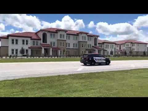 North Port Police Department responding Code 3 to assist a Traffic Stop ...