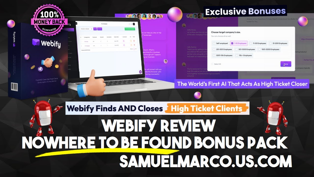 Webify Review 2023: High-Ticket Client Acquisition | Webify Demo | Webify - YouTube