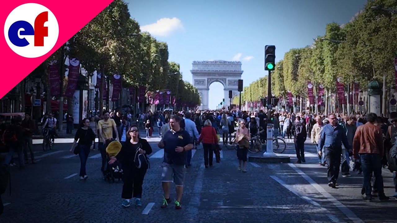 Streets of Paris: Avenue des Champs Elysees | Explore France - YouTube