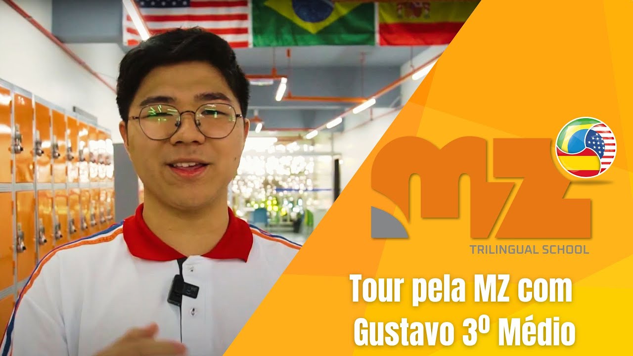 Tour pela MZ School com Gustavo 3ºMédio - YouTube