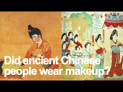 Did ancient Chinese people wear makeup? | Lead powder | Huadian ...