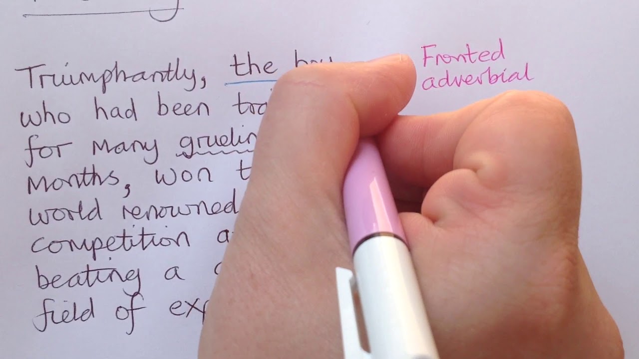 Challenge - Guided Writing fully loaded sentences - YouTube