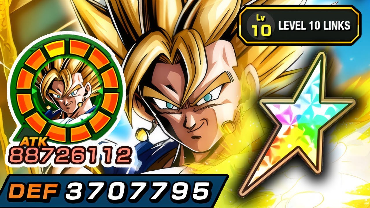 100% TEQ LR SUPER VEGITO LEVEL 10 LINKS SHOWCASE!!!!!!!!!!! Dragon Ball ...