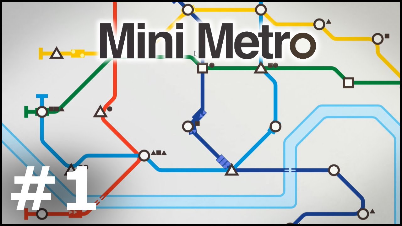 Mini Metro - Symulacja symulacji metra? :p - YouTube
