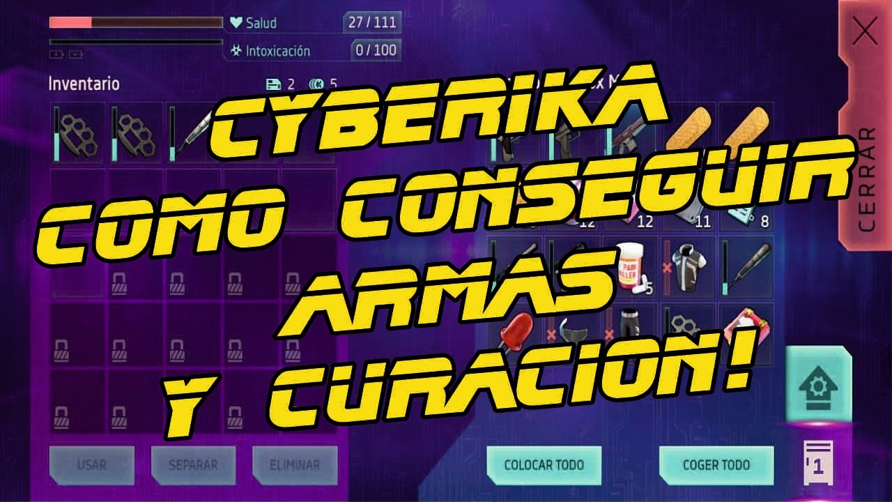 🤕 COMO CONSEGUIR 🅰🆁🅼🅰🆂 Y CURACION CYBERIKA! #CYBERIKA - YouTube