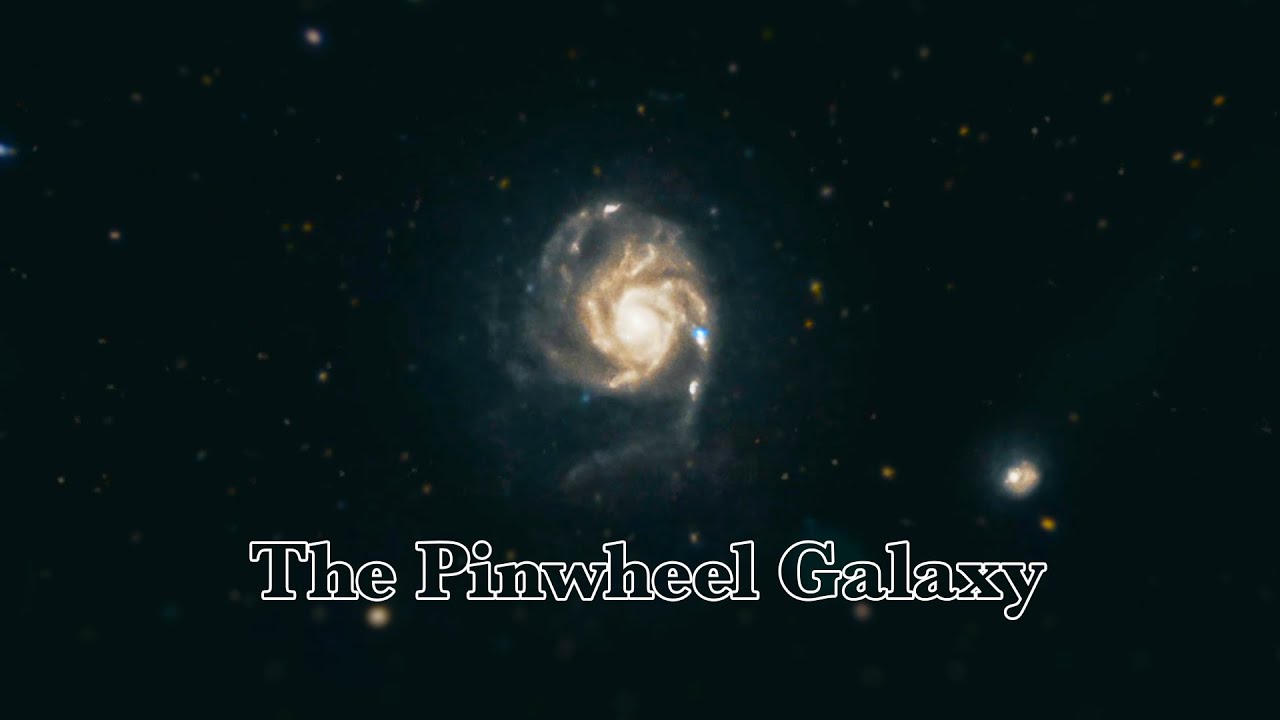 The Pinwheel Galaxy (Animation) - YouTube