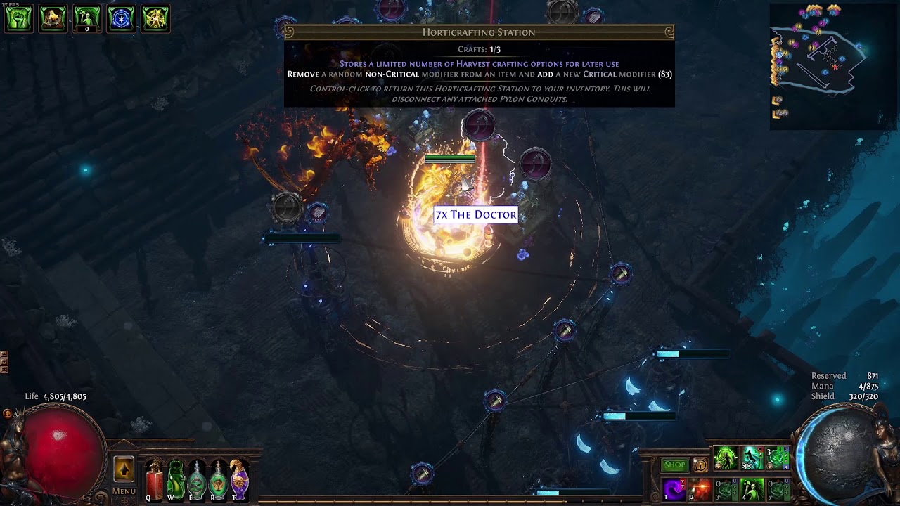 GAMBLE with THE DOCTOR CARD (HARVEST LG) - POE - YouTube