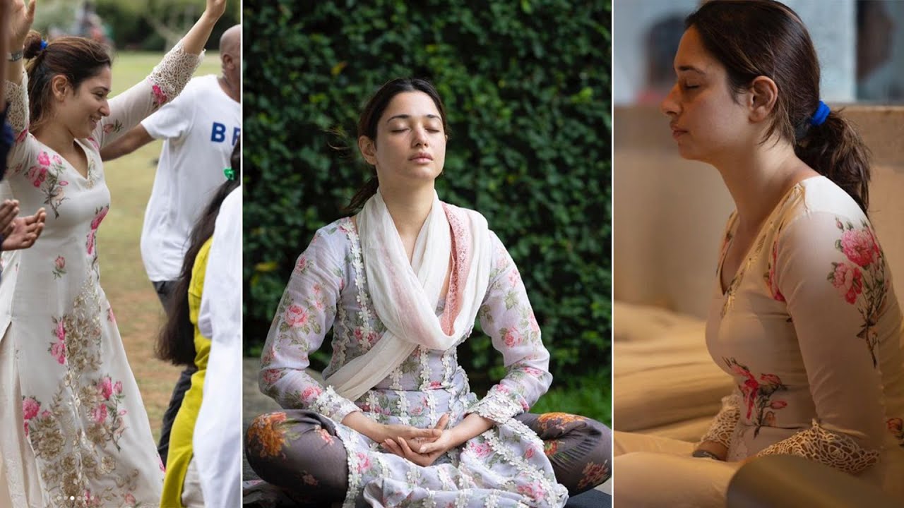 Tamannaah Bhatia Yoga Practice Video | Tamanna Bhatia Without Makeup ...