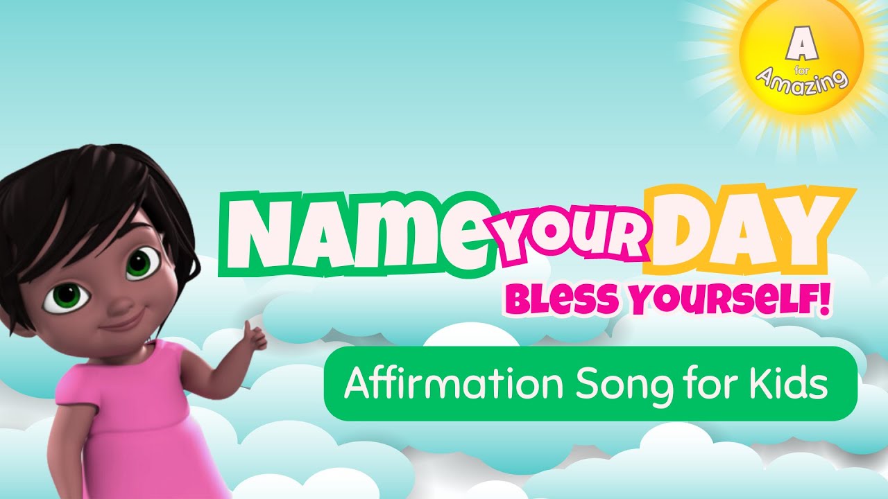 I am Amazing | Affirmation Song | Kids Song | Sing-Along (Lyric Video ...