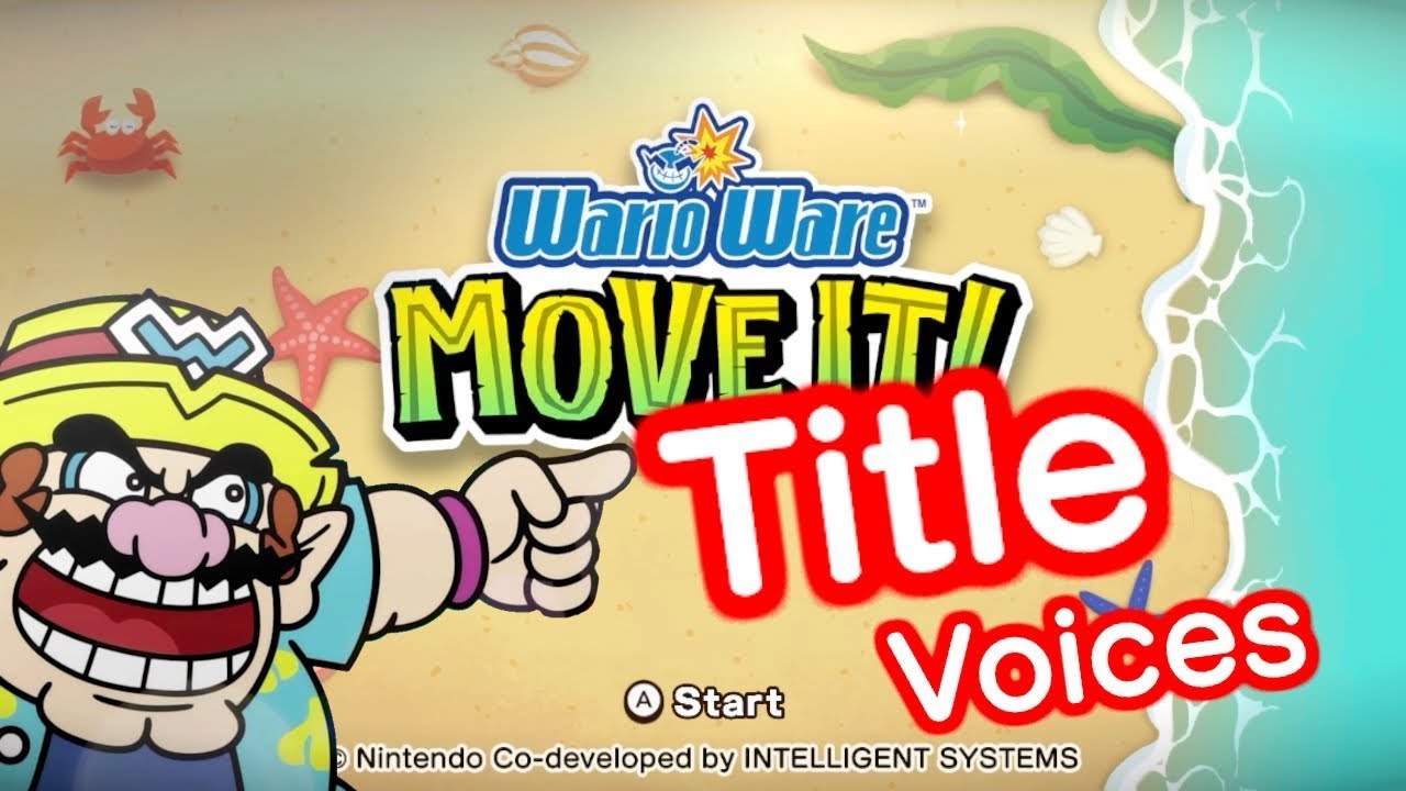All Title call voices in WarioWare: Move It! - YouTube