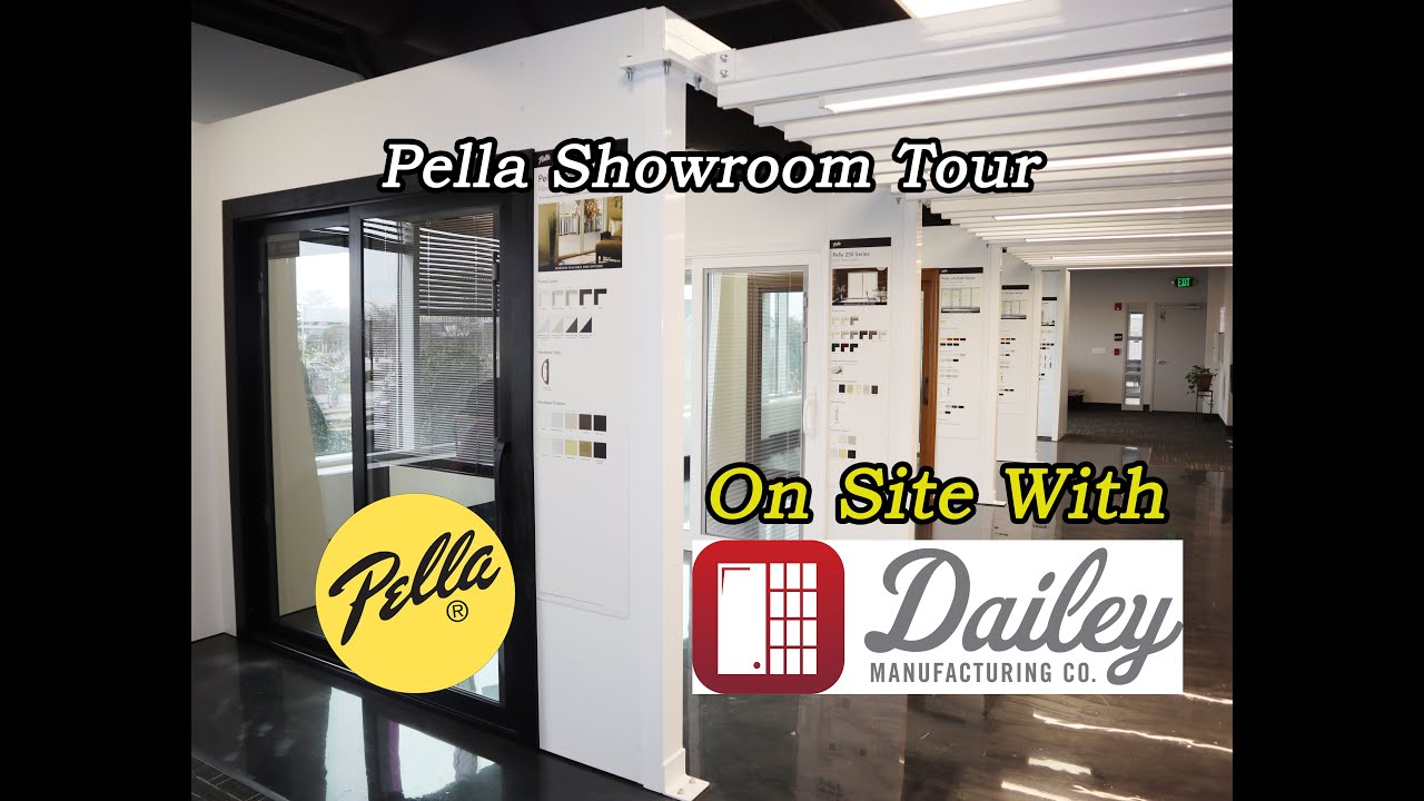 Pella Showroom Tour | On Site with Dailey | Dailey Manufacturing - YouTube