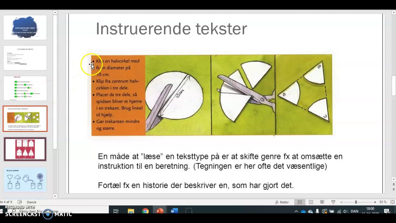 Instruerende tekst - YouTube