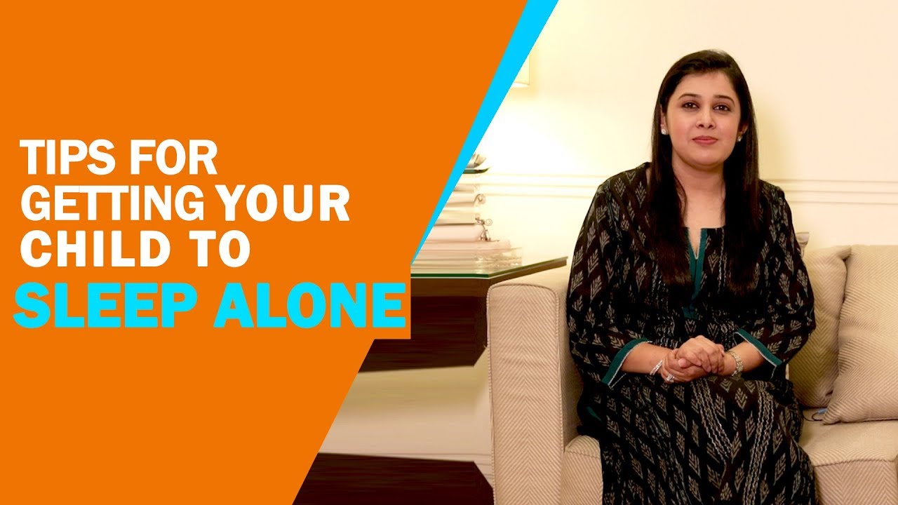Tips For Getting Your Child To Sleep Alone - YouTube