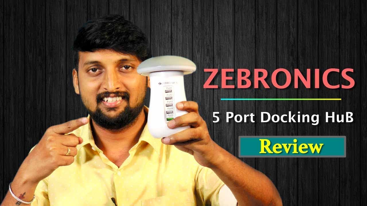 how is working Zebronics Docking hub - YouTube