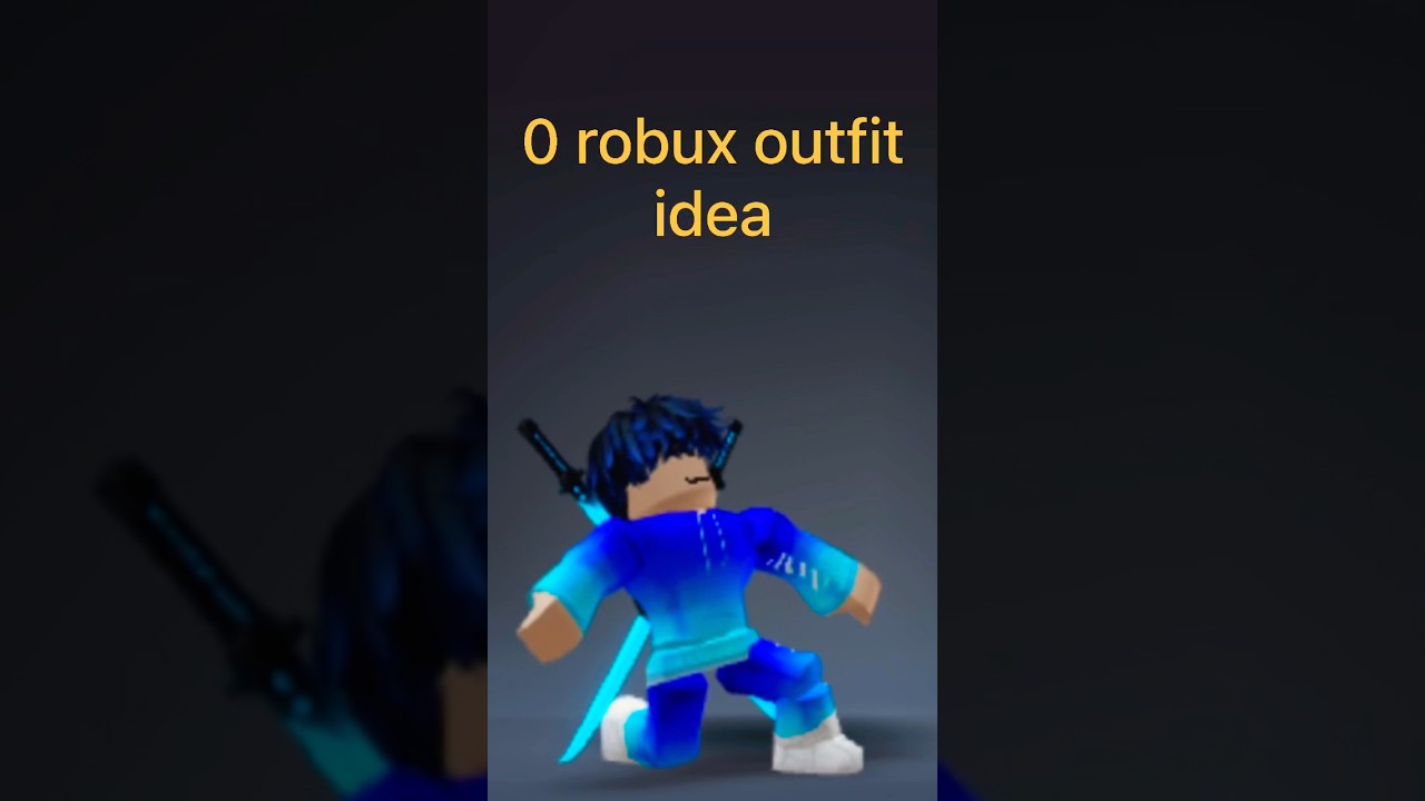 0 robux outfit idea - YouTube