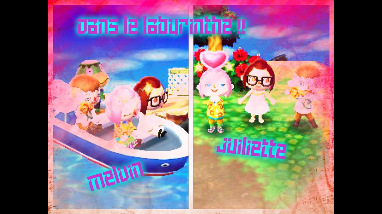 [ACNL] Let's go to the Island #4: Dans le labyrinthe [ft.Juliette et ...