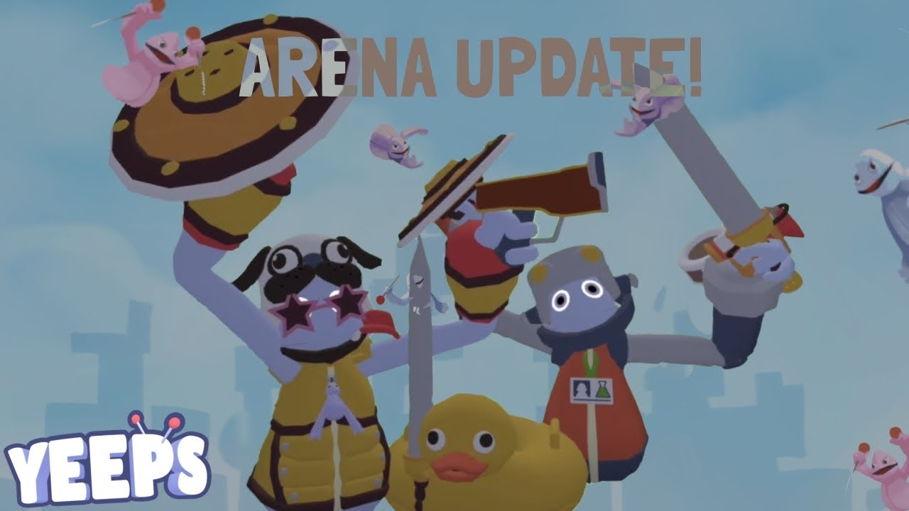 CHECKING OUT the ARENA UPDATE in YEEPS! - YouTube