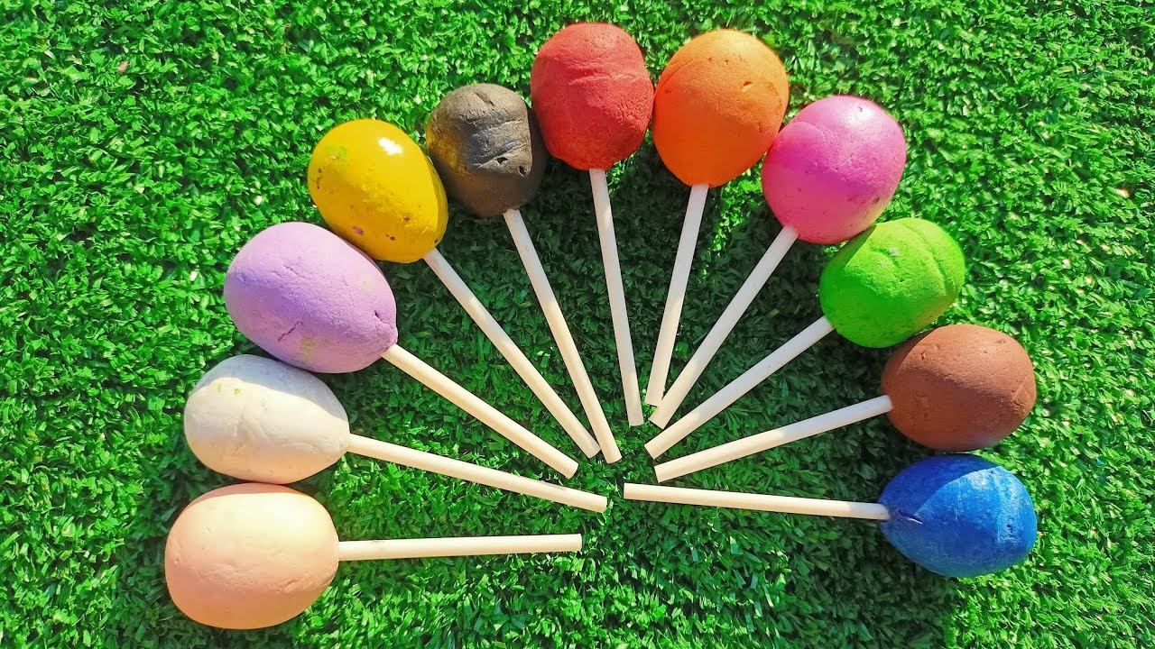 Learning colors with these awesome color popsicles is a beautiful thing ...
