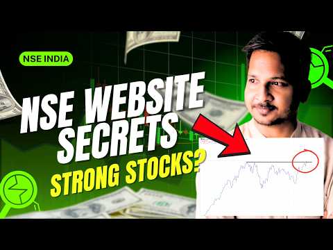 NSE Website Secrets: Identify the Best Stocks for Swing Trading! 🔥