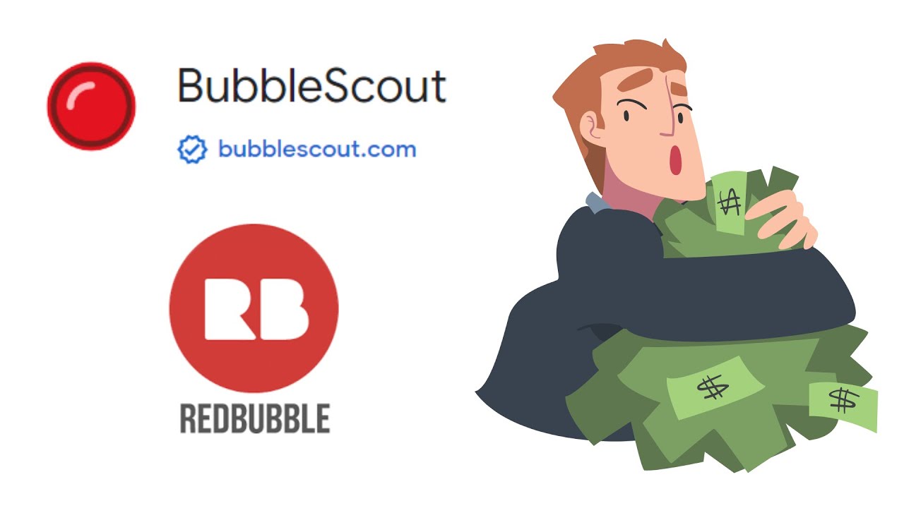 Redbubble bubblescout review/отзыв - YouTube