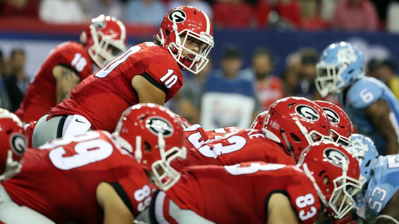 Jacob Eason Shines In Georgia Debut - YouTube