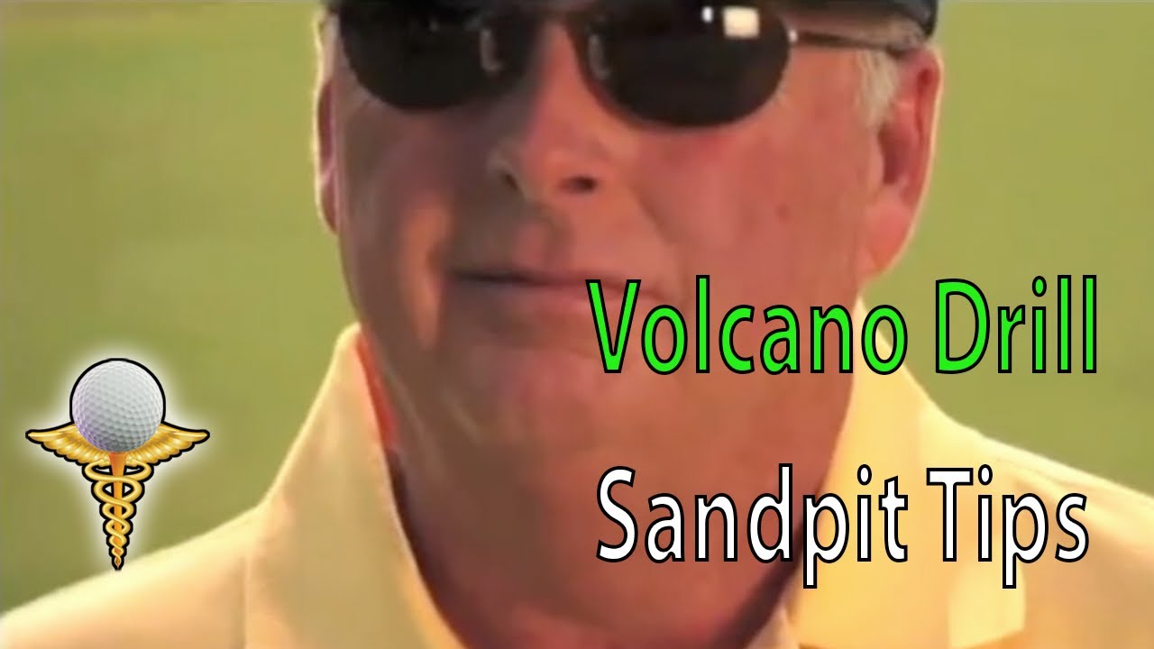 Volcano Drill For Dealing with Sand Traps on the Golf Course - YouTube