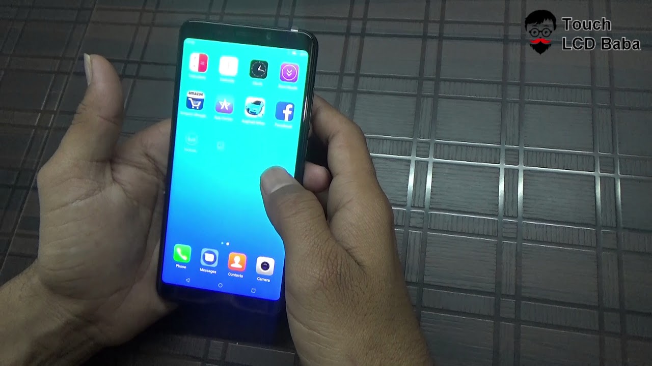 Micromax Canvas Infinity HS2 Display Testing Video - YouTube