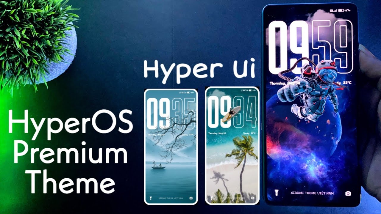 HyperOS Premium Theme For Any Xiaomi Device's | New System & Lock ...